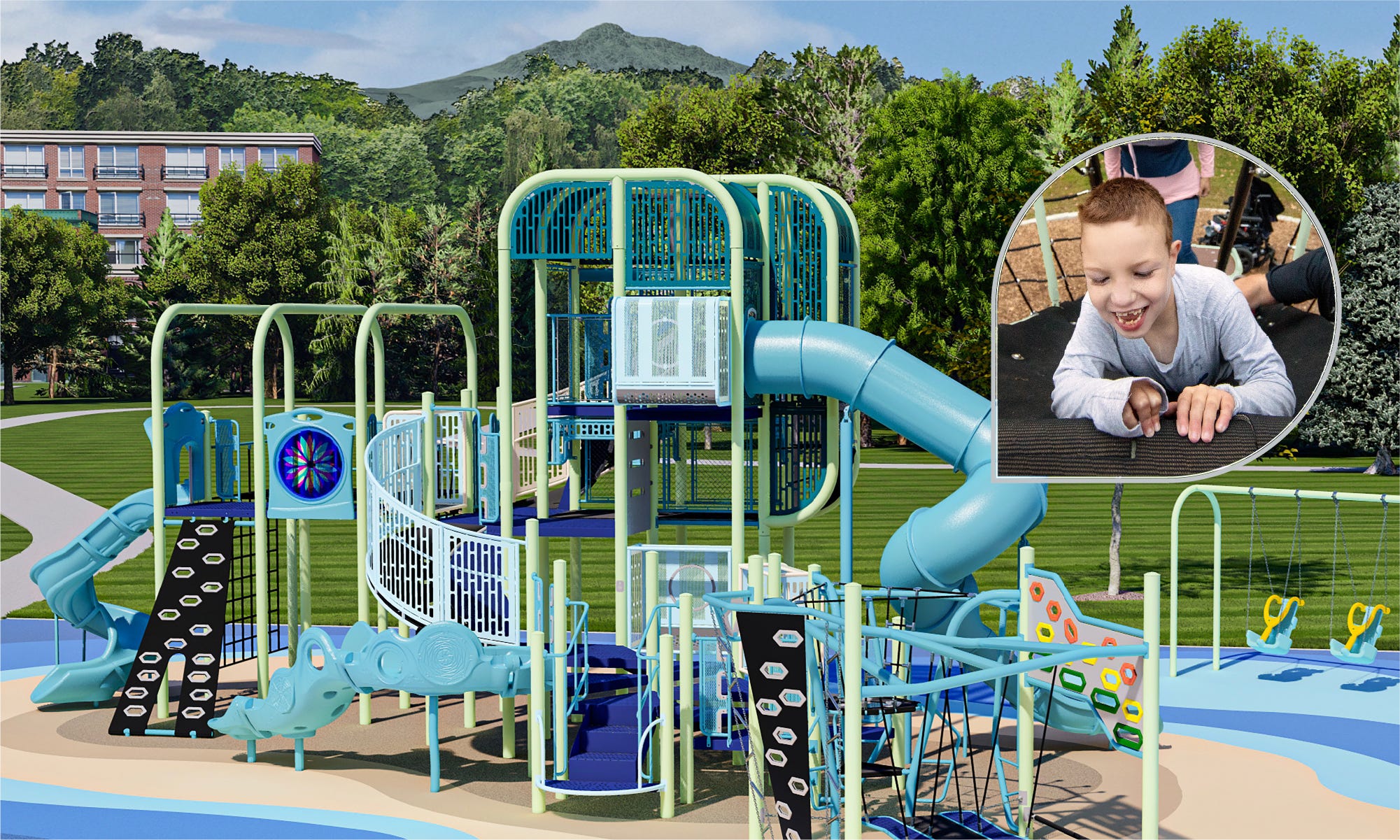Aventus Tower - The First Accessible Playground Tower