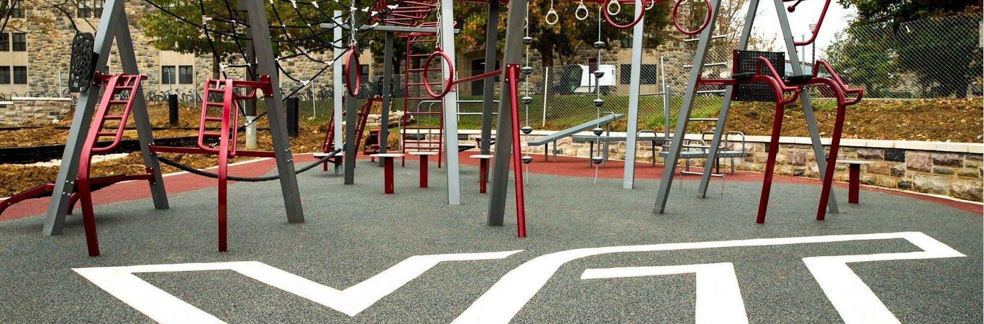 Students THRIVE at Virginia Tech with Outdoor Fitness from GameTime