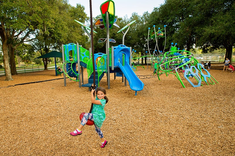 Playground Spotlight: Red Bug Lake Park